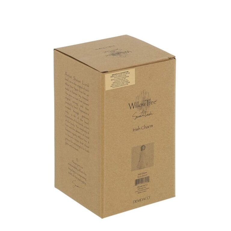 Figura Amuleto da Sorte (Trevo) – Willow Tree – Conto de Fadas